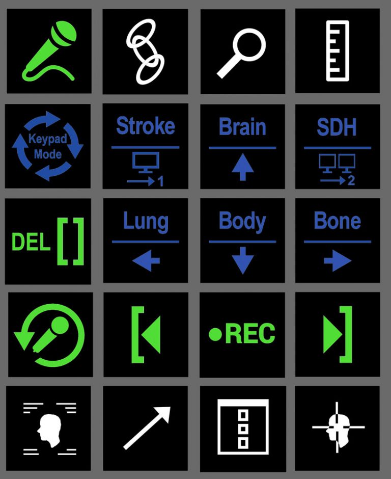 Keypad Guide (AGFA EI) – Spectrum Radiology North